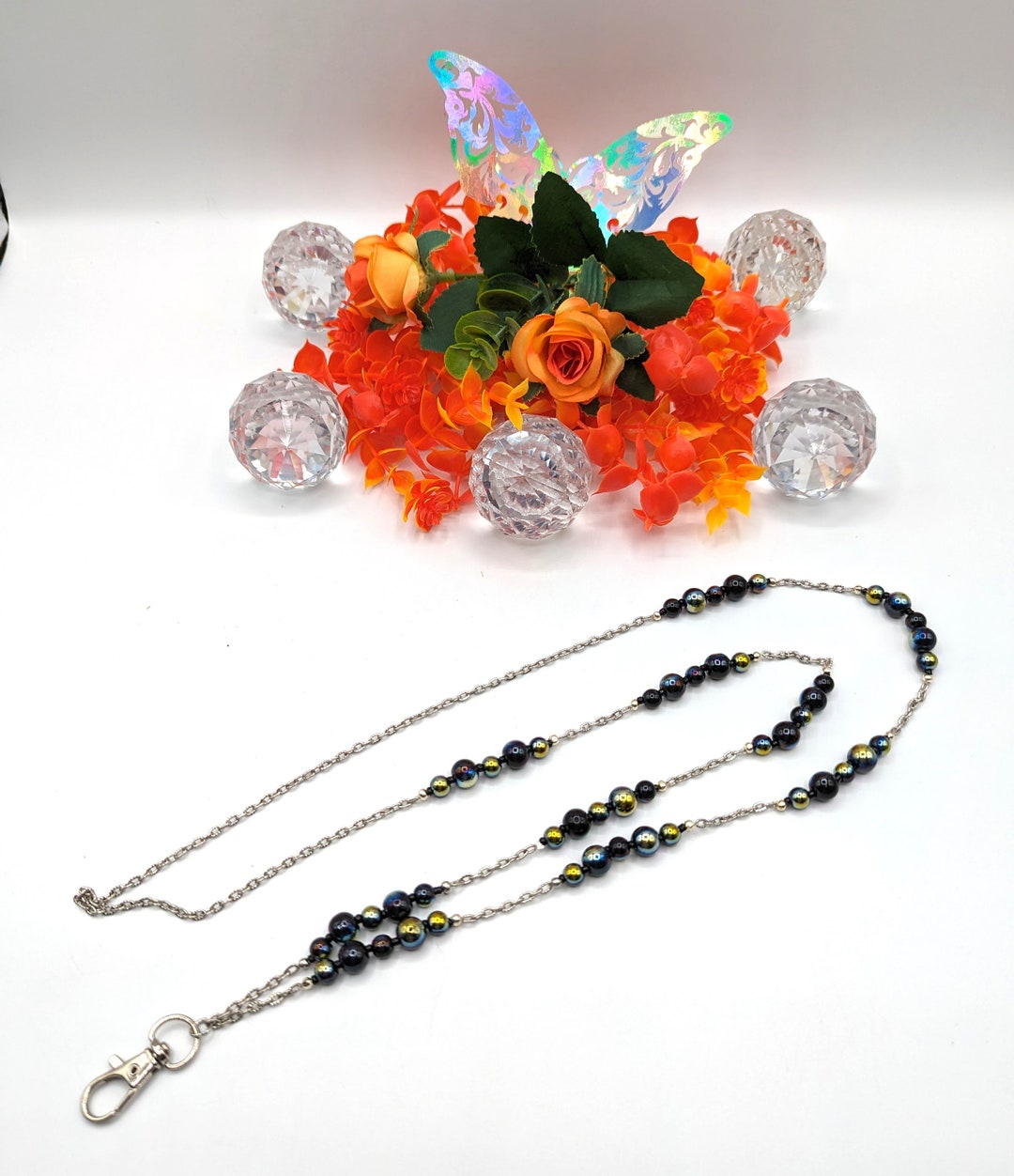 Handcrafted Beaded Lanyard Tree of Life One of a Kind Made in the USA ...