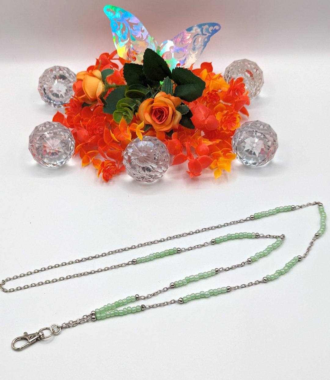 Handcrafted Beaded Lanyard Tree of Life One of a Kind Made in the USA ...