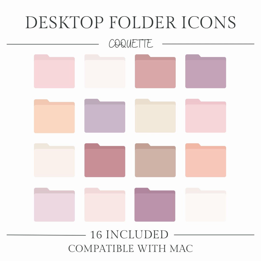 Coquette Desktop Folder Icons Png | Pastel Coquette Folder Icons for ...
