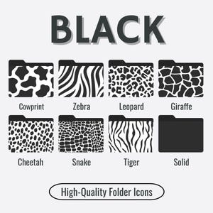 Animal Print Folder Icons for Mac Png | Pink MacBook Folder Icons Png ...