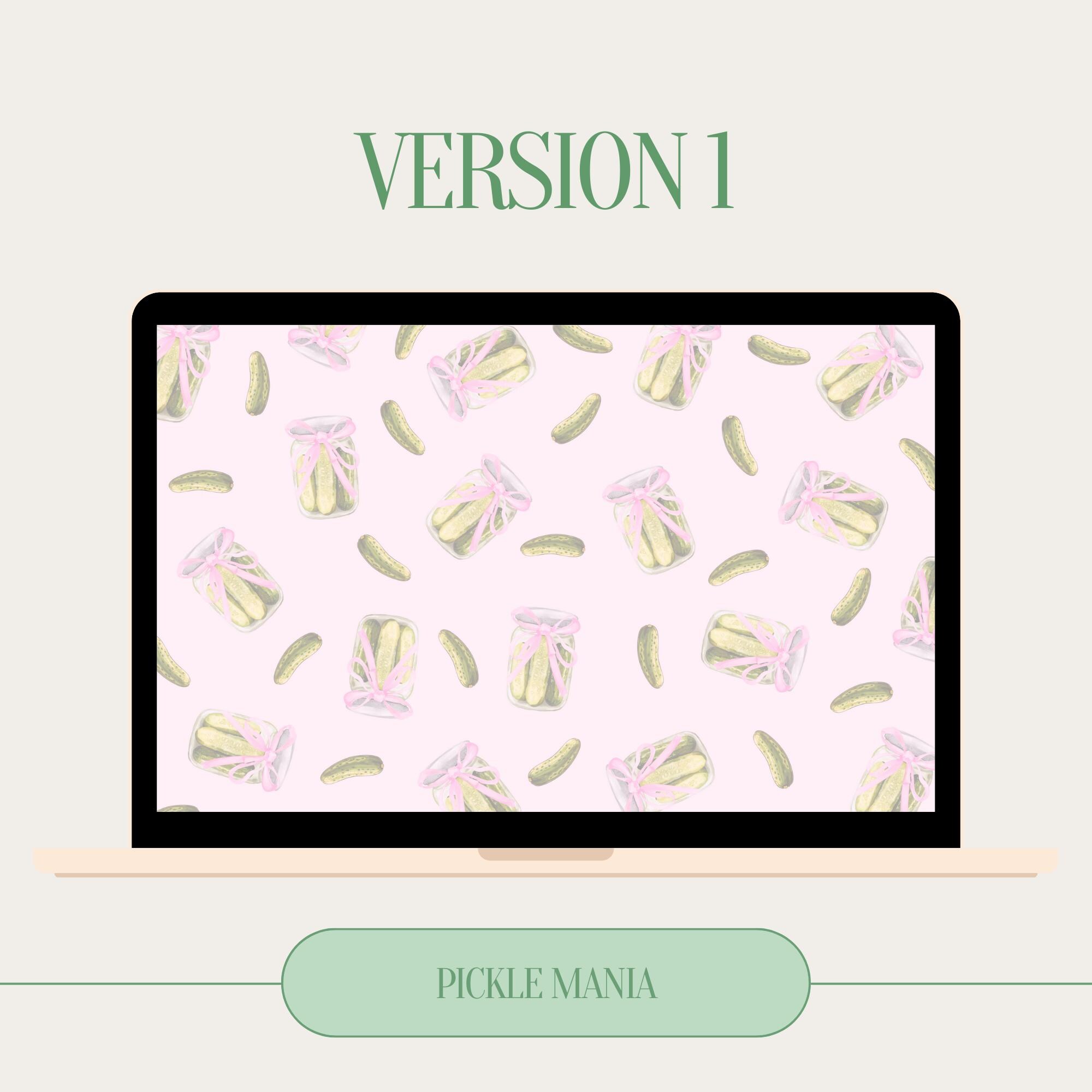 Pickles Desktop Wallpaper Aesthetic | Coquette Desktop Wallpaper Pink ...