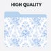 Baby Blue Desktop Folder Icons for MacBook | Aesthetic Blue MacBook ...