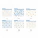 Cute Floral Folder Icon Set | Light Blue Mac Folder Icon Bundle ...
