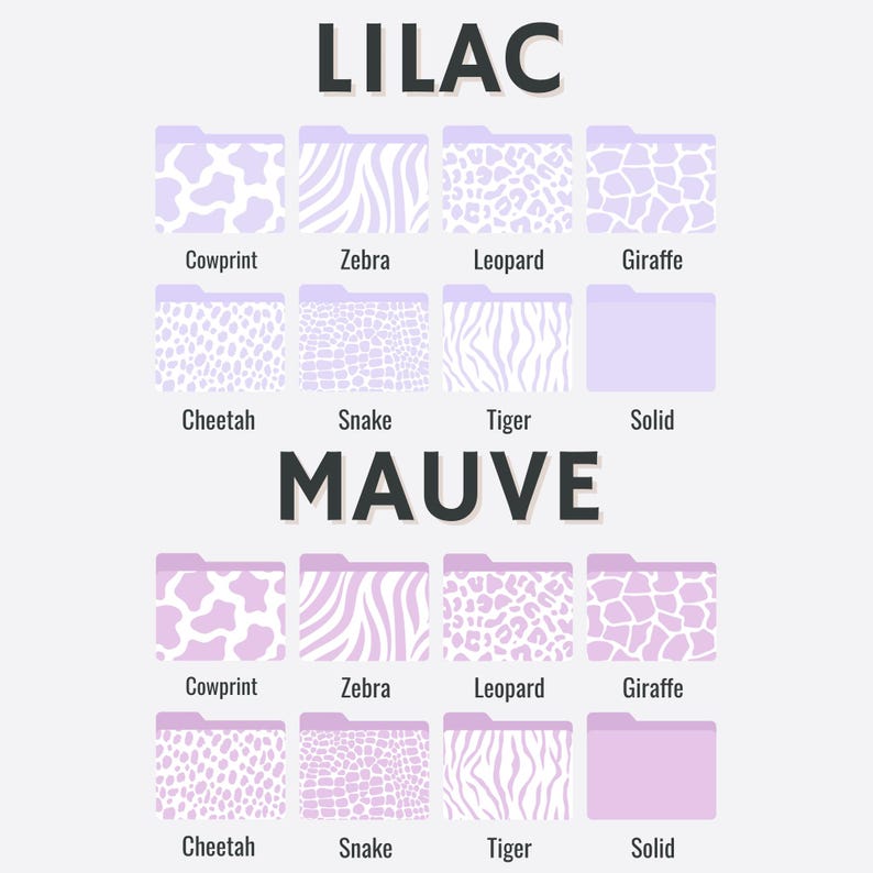 Animal Print Folder Icons for Mac Png | Pink MacBook Folder Icons Png ...
