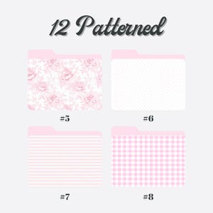 Light Pink Desktop Folder Icons for Mac | Pink MacBook Folder Icon Set ...