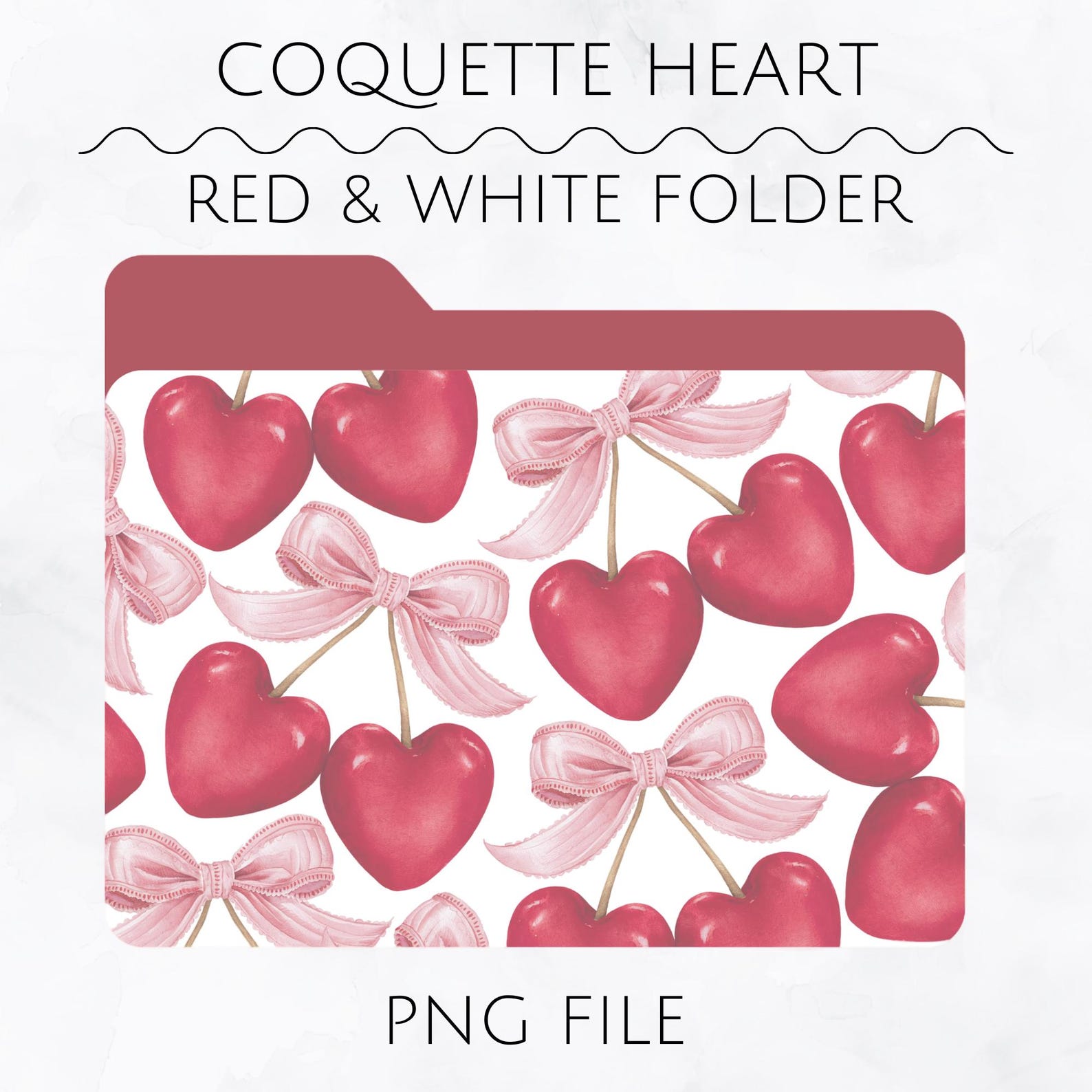 Coquette Desktop Icons for MacBook | Pink MacBook Folder Icons High ...