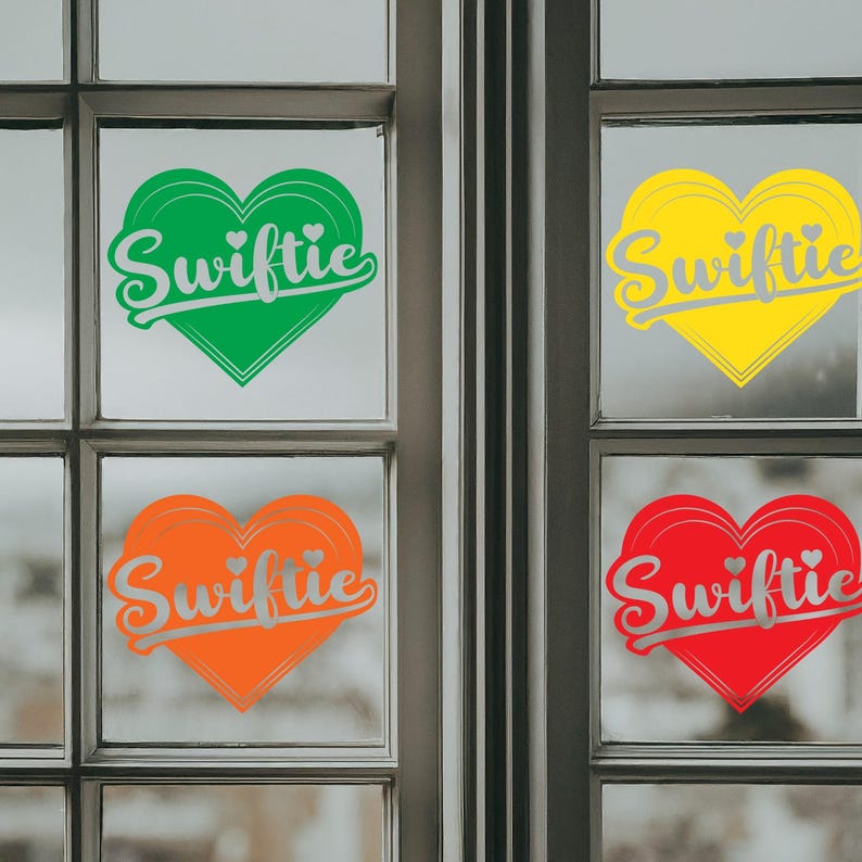 Swiftie Heart SVG PNG DXF Pdf Jpg Digital Download Cricut Cut Files ...