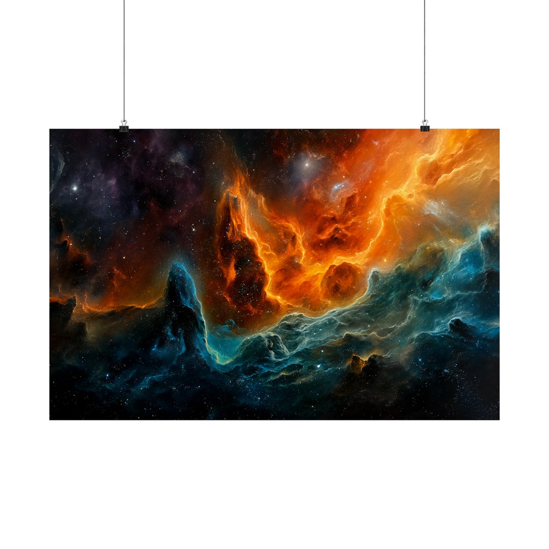 Nebula 2 Horizontal Posters - Etsy