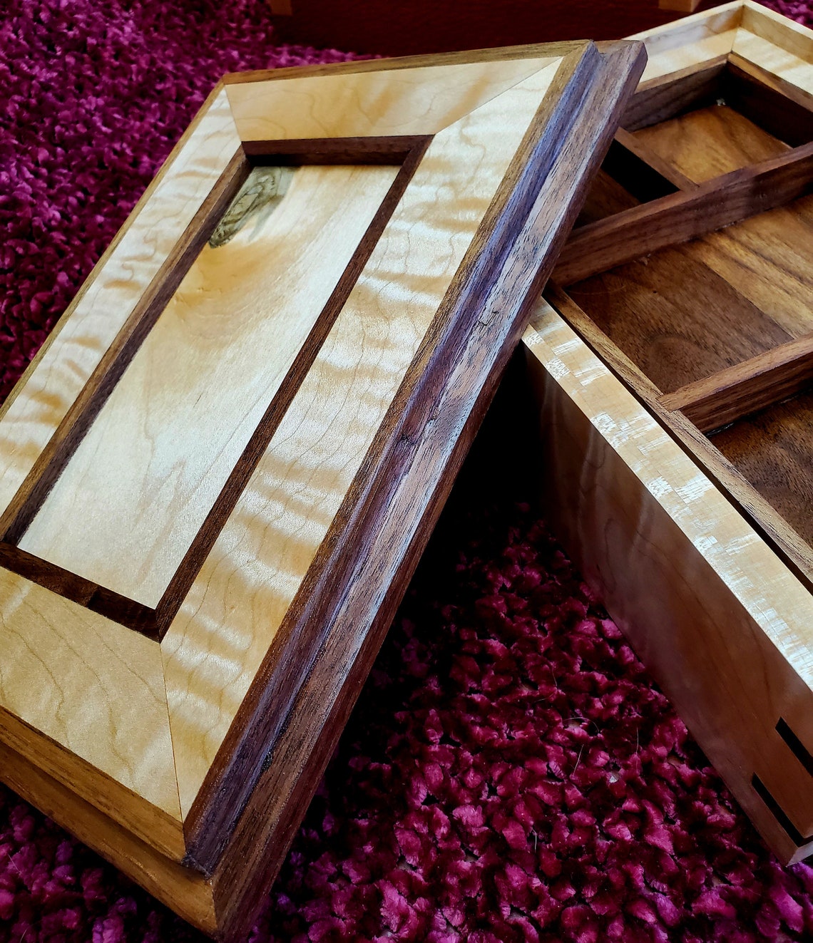 Handcrafted Wood Box, Keepsake Box, Jewelry Box, Wooden Jewelry Box - Etsy