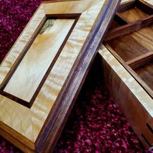 Handcrafted Wood Box, Keepsake Box, Jewelry Box, Wooden Jewelry Box - Etsy