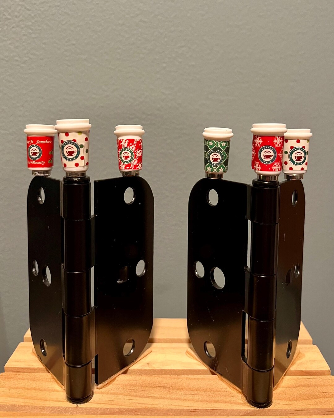 Holiday Cup of Joe (or Jane) Hinge Head - Etsy