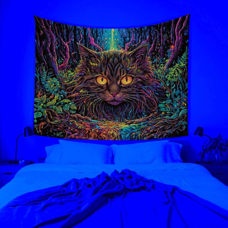 Psychedelic Tapestry - Etsy