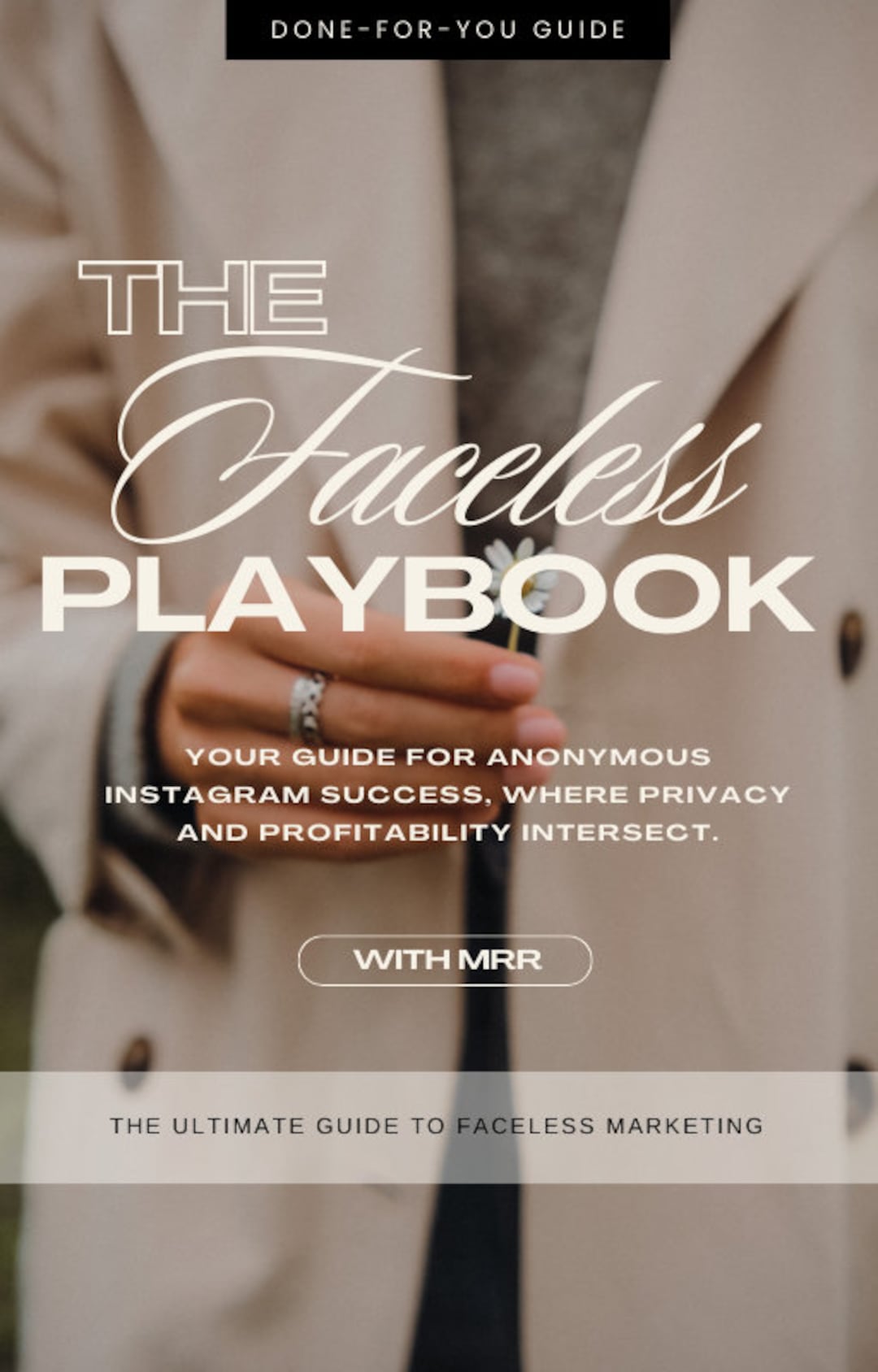 The Faceless Playbook Faceless Marketing Digital Marketing - Etsy