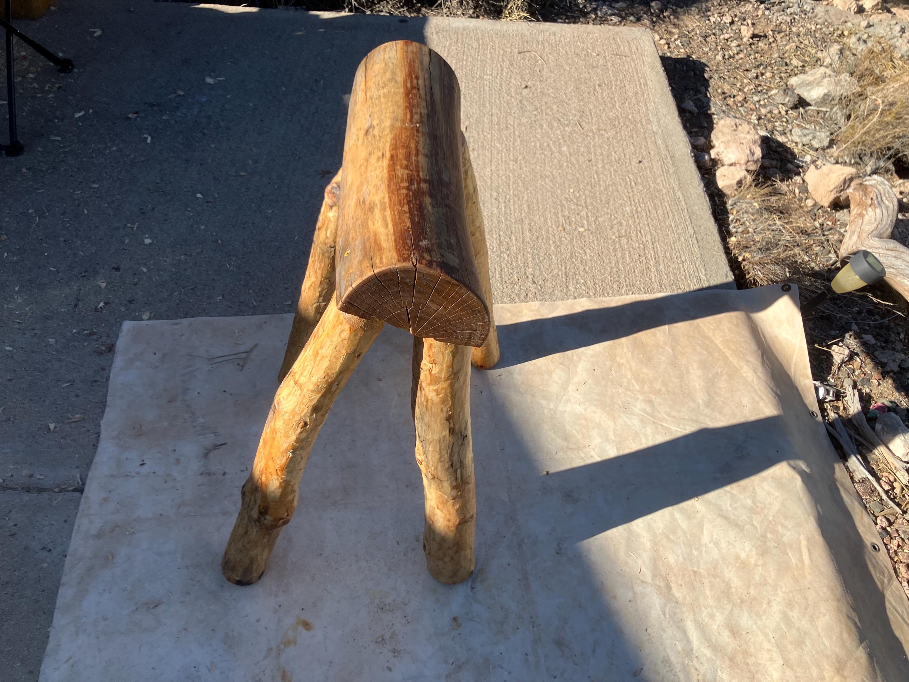 OO Woodworks Log Saddle Stand - Etsy