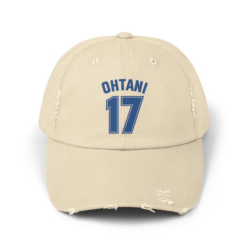 UNISEX LA Dodgers Shohei Ohtani Cotton Distressed Cap - Etsy