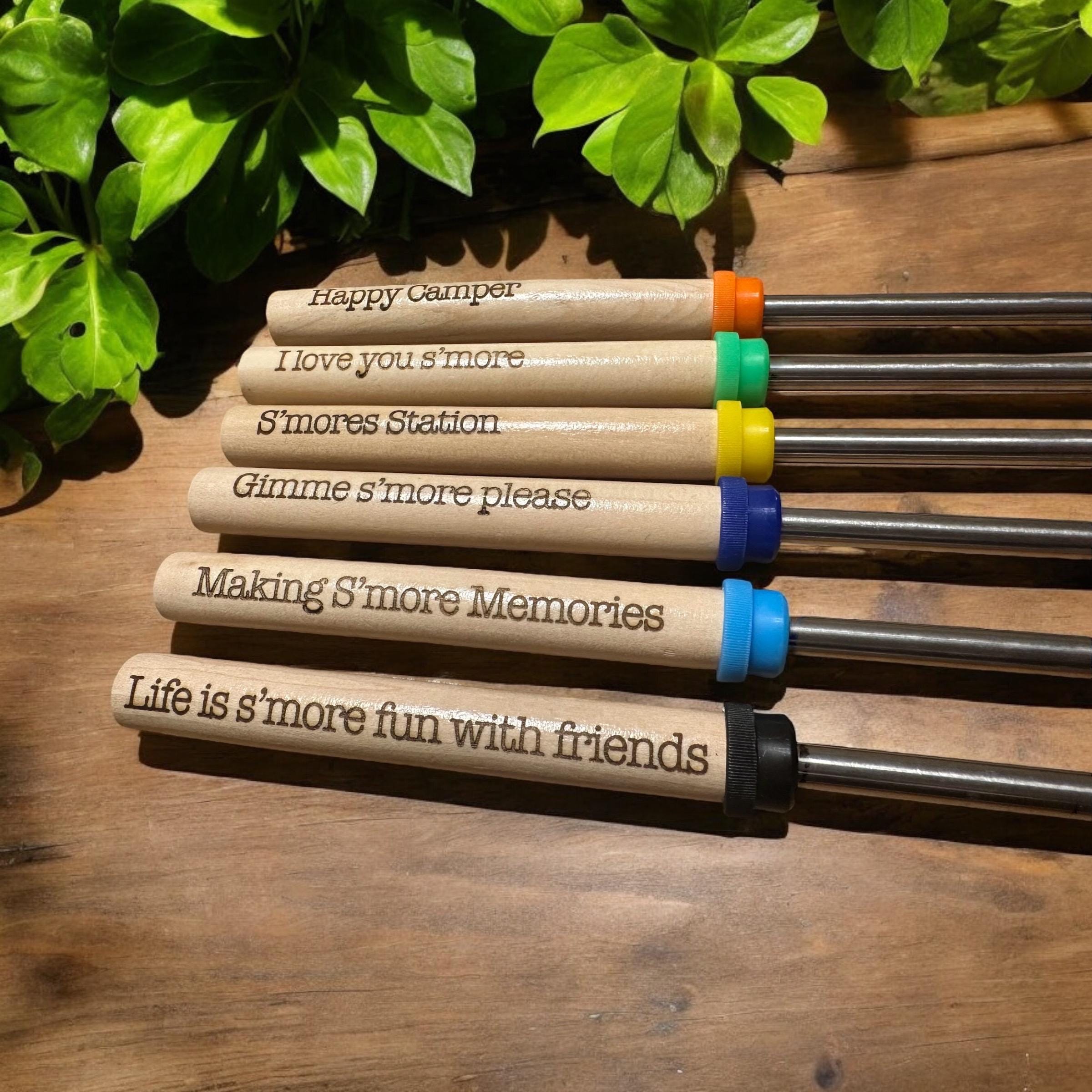 S’mores Roasting Sticks | Campout | Camping | Marshmallows | Campfire ...