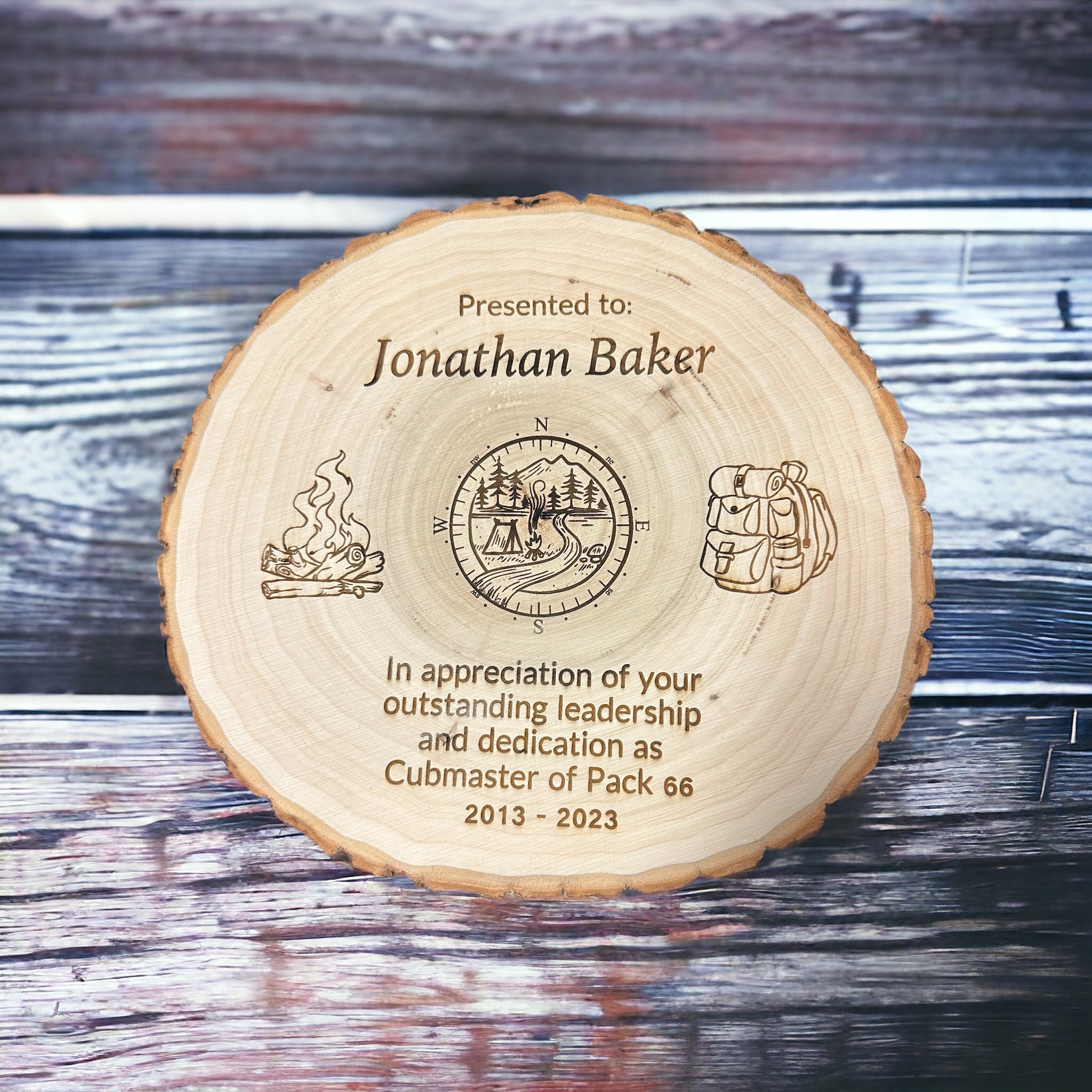 Cub Master Appreciation Plaque - Etsy
