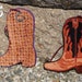 2 Leather Cowboy Boot Air Fresheners - Car, Closet, Bathroom Freshie - Etsy