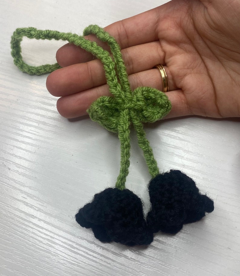 Flower / Lily Keychain, Headphone/car Accessory W/ Adjustable Strap - Etsy