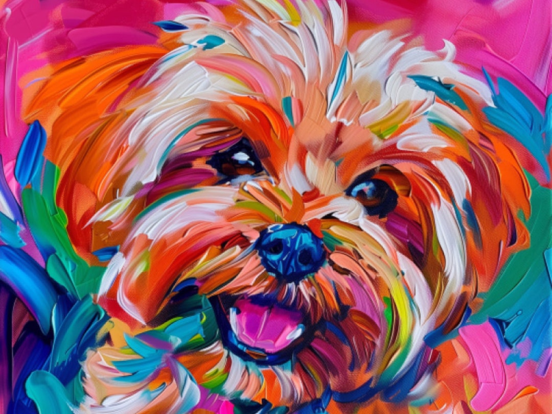 Cavoodle Dog Digital Pictures in Various Styles and Compositions - Etsy