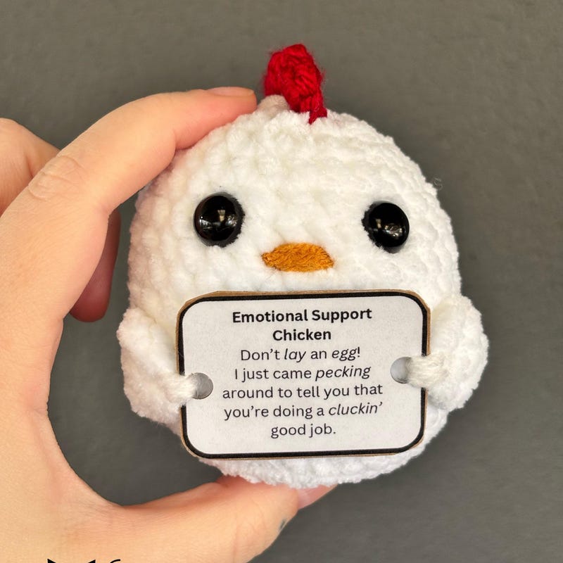 Emotional Support Crochet Patterns - Etsy