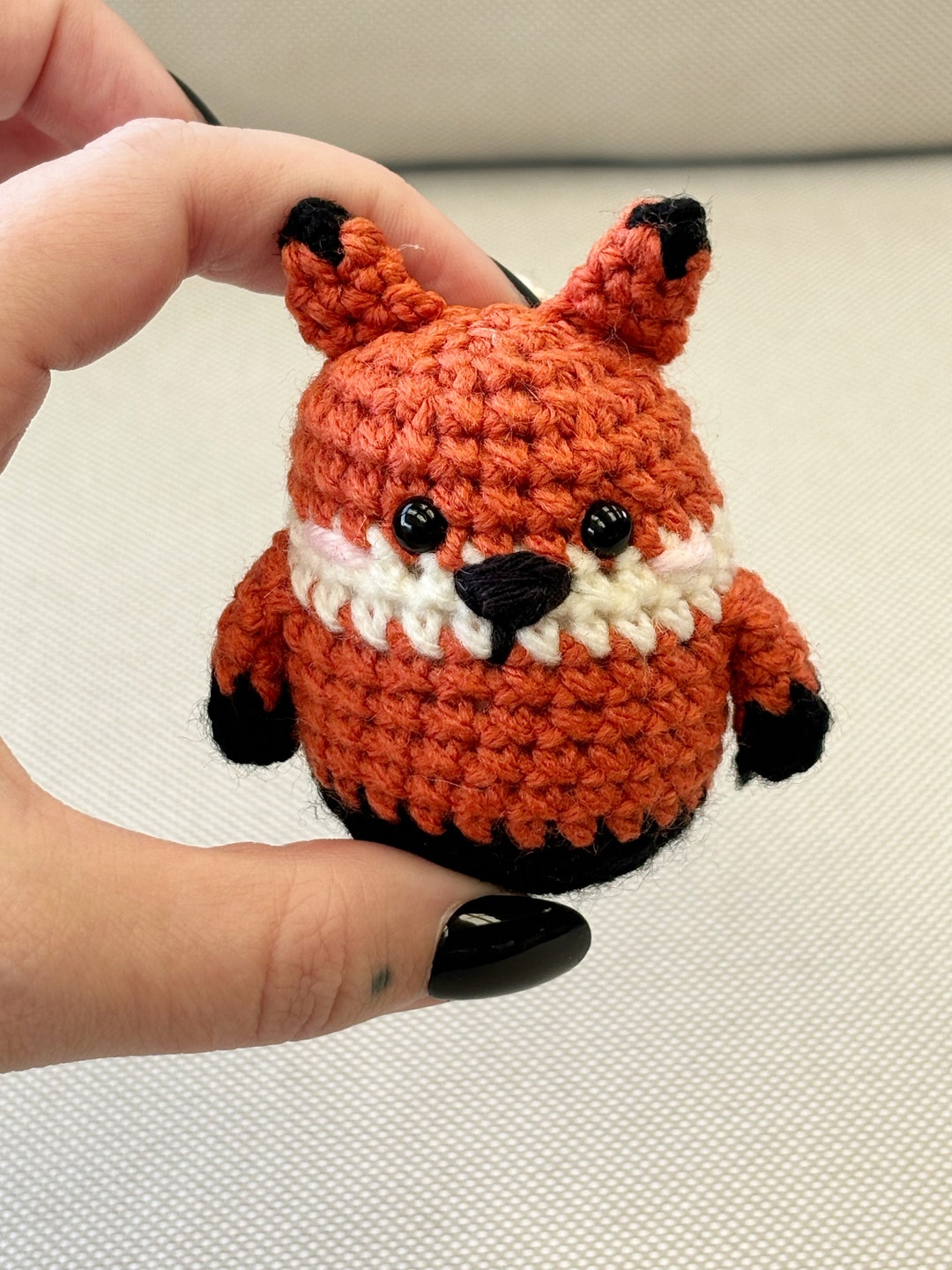 Mini Fox Crochet Pattern - Etsy