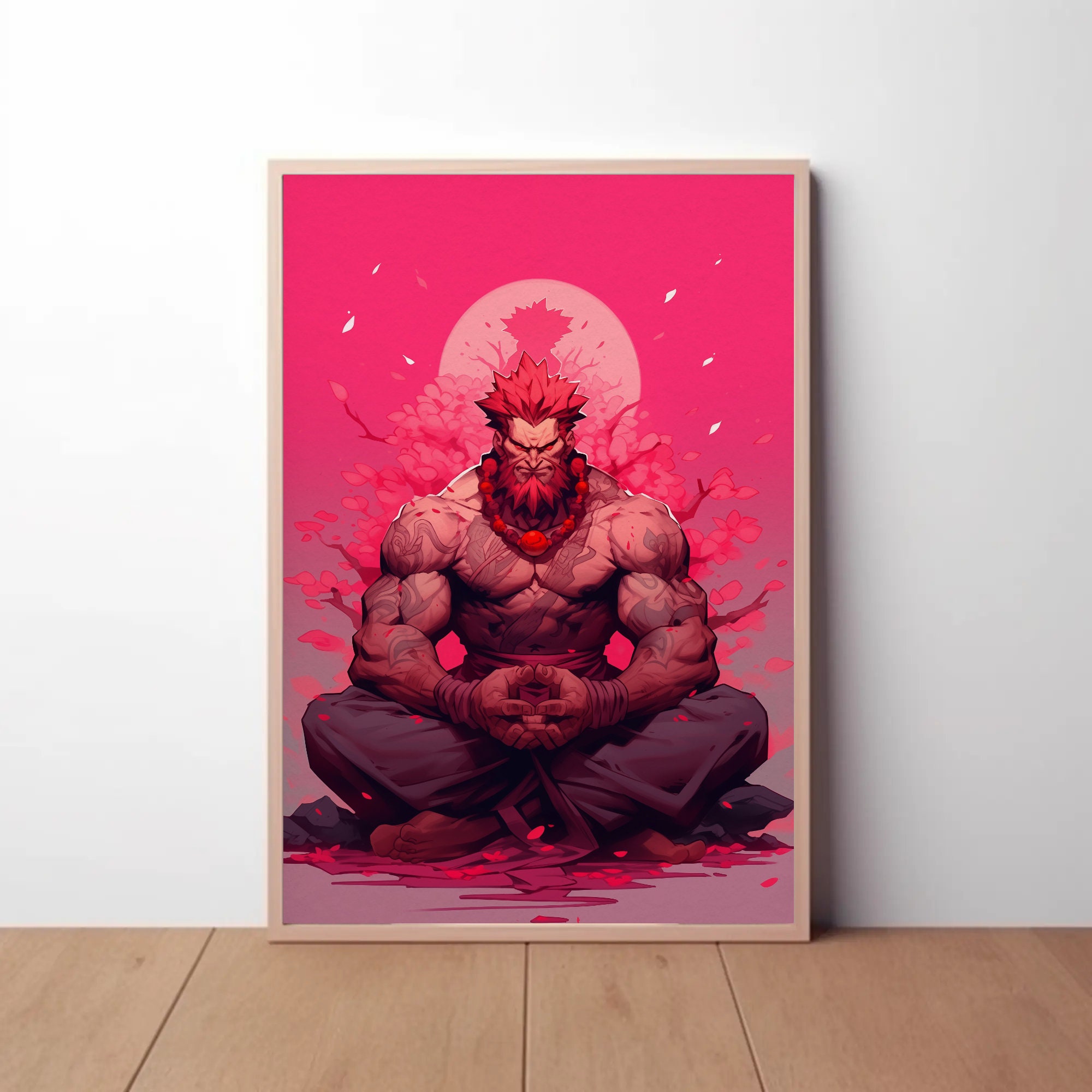 Street Fighter / Akuma Wall Art - Etsy