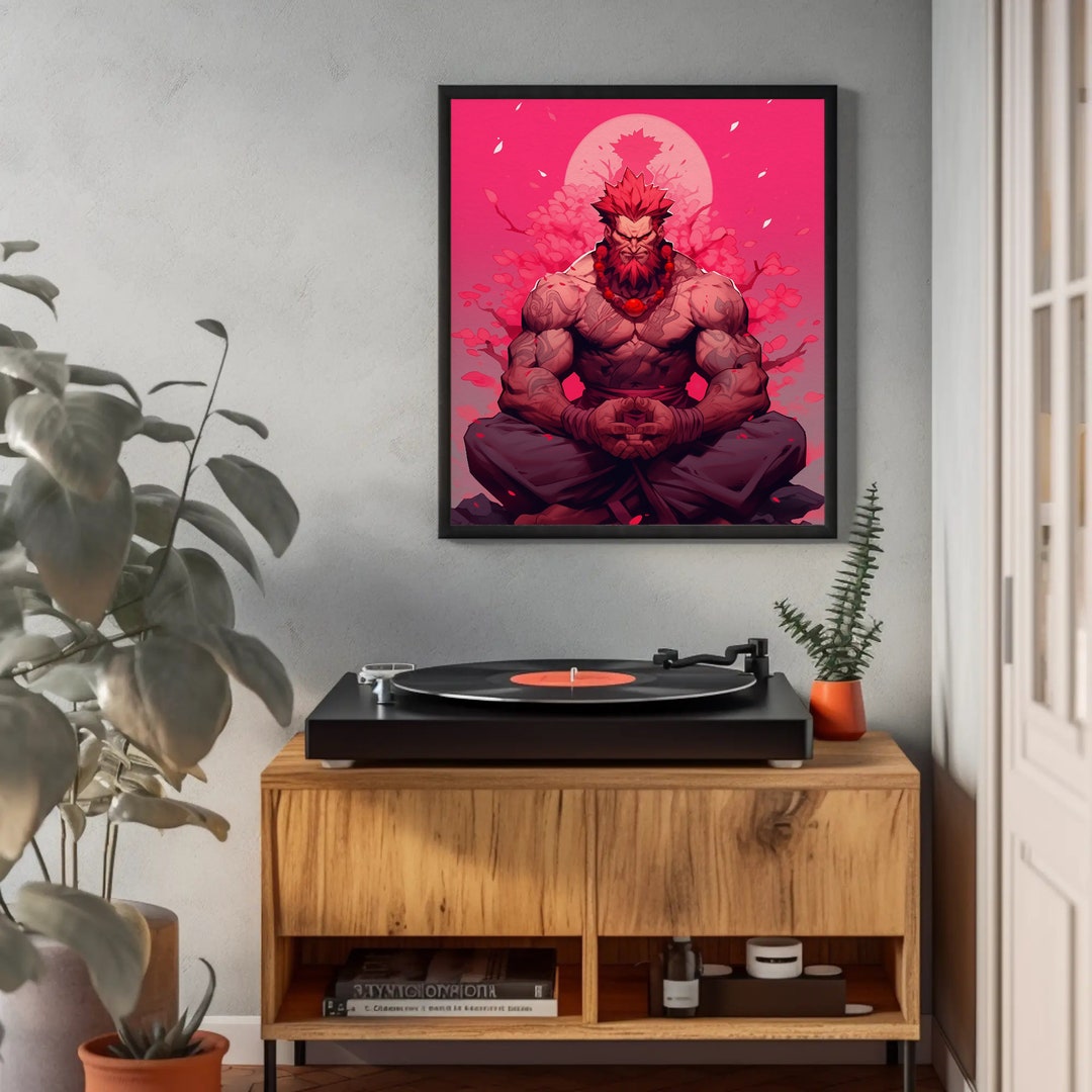 Street Fighter / Akuma Wall Art - Etsy