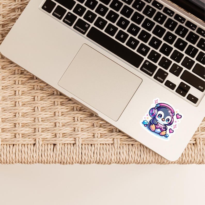 Kawaii Penguin Gamer Png, Penguin Sticker, Pink Animals, Penguin ...