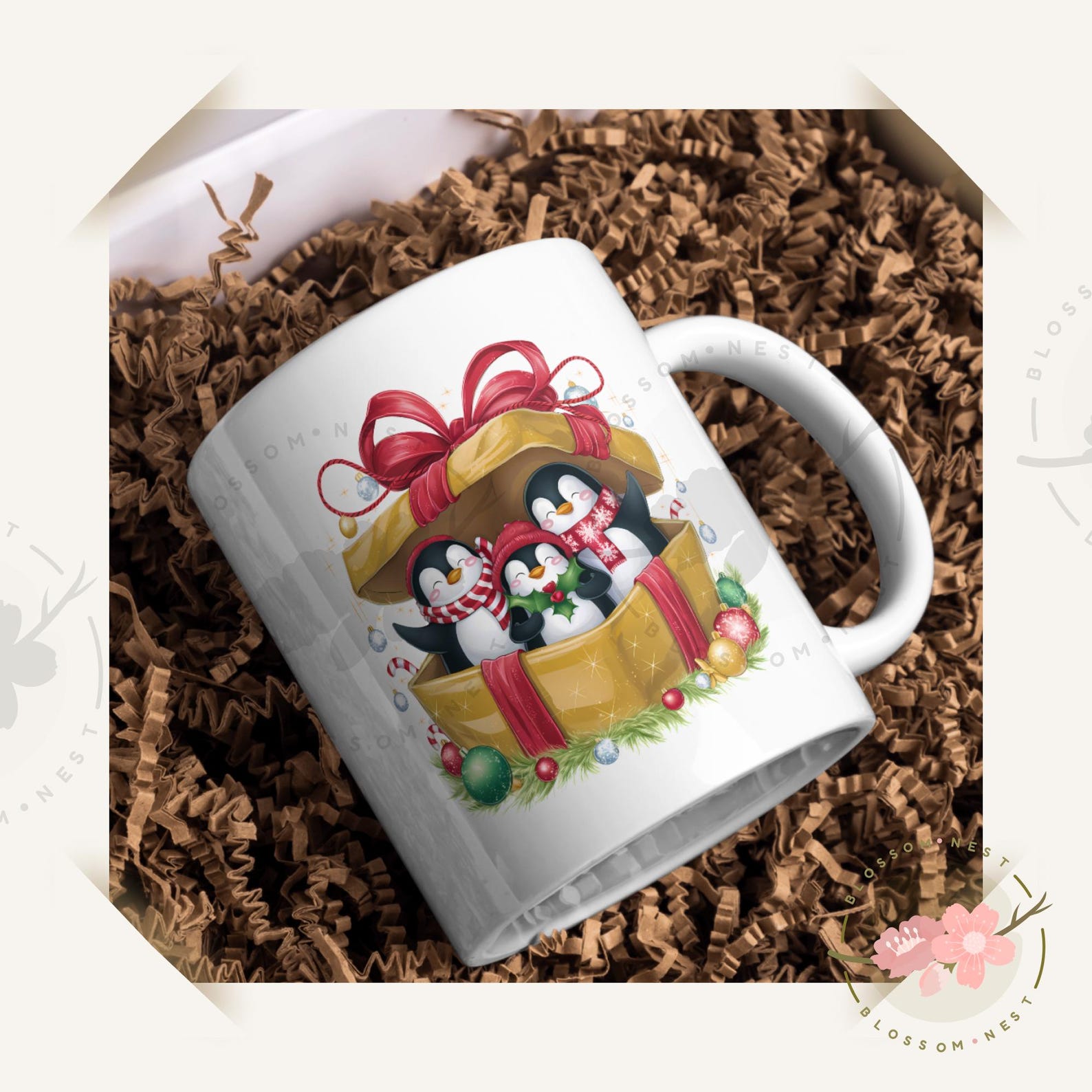 Penguin Trio Png, Kawaii Christmas Penguin Sticker, Christmas Png ...