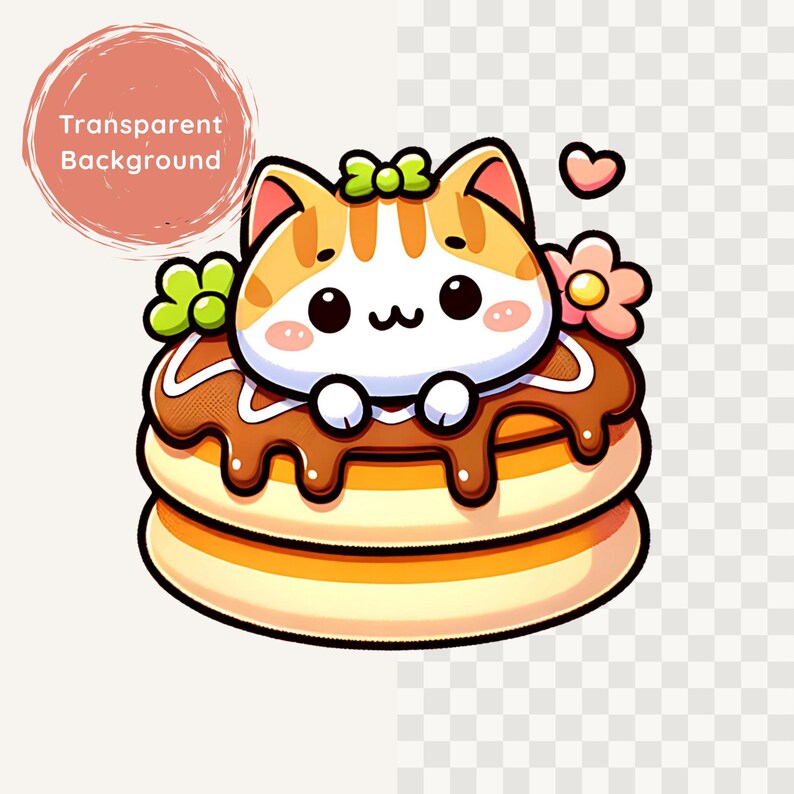 Kawaii Japanese Food Clipart Bundle, Cute Food PNG, Printable Stickers ...