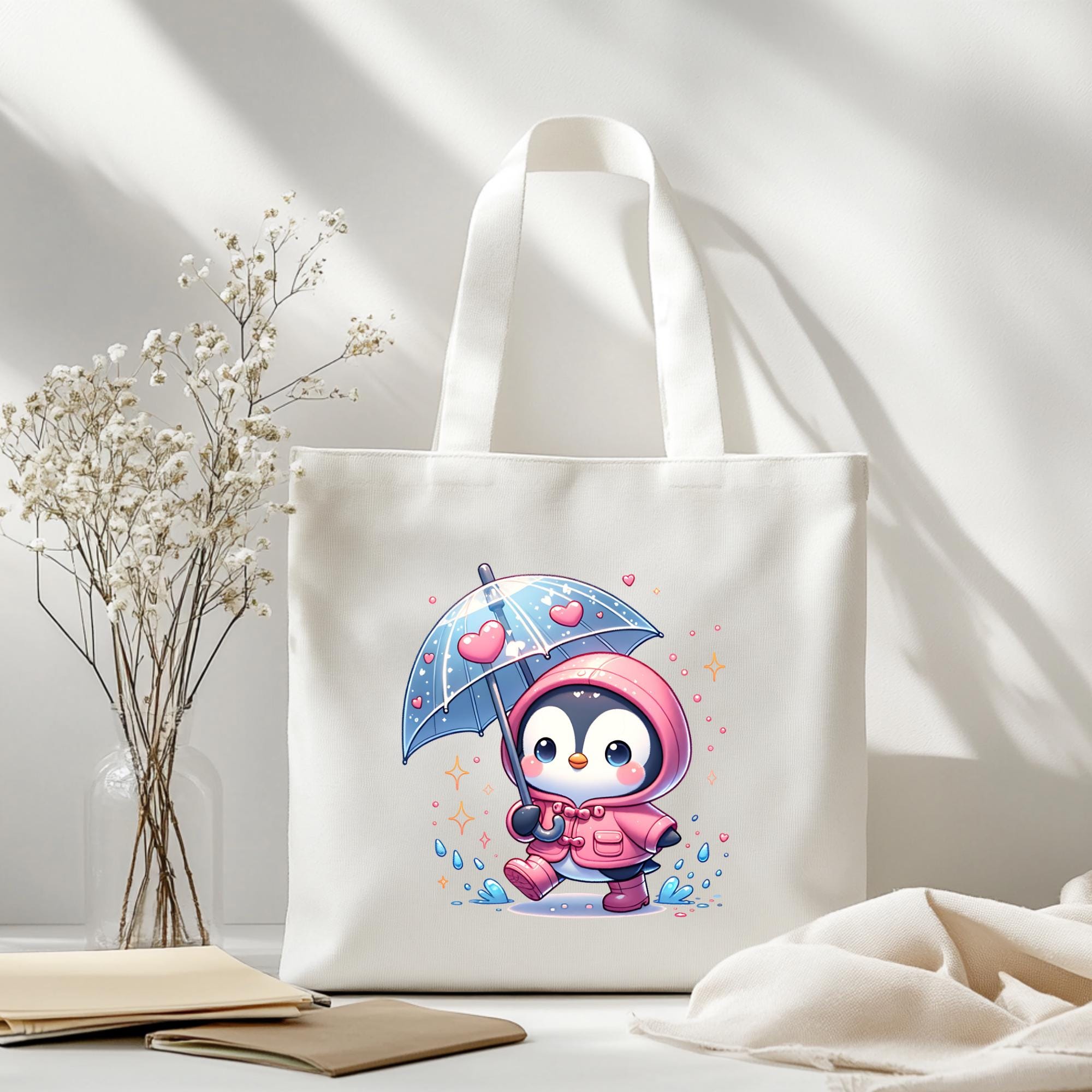 Kawaii Pink Penguin Png, Penguin Sticker, Kawaii Pink Animals, Cute ...