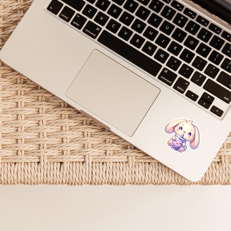Bunny Drinking Bubble Tea Png, Kawaii Bunny Sticker, Bunny Png ...