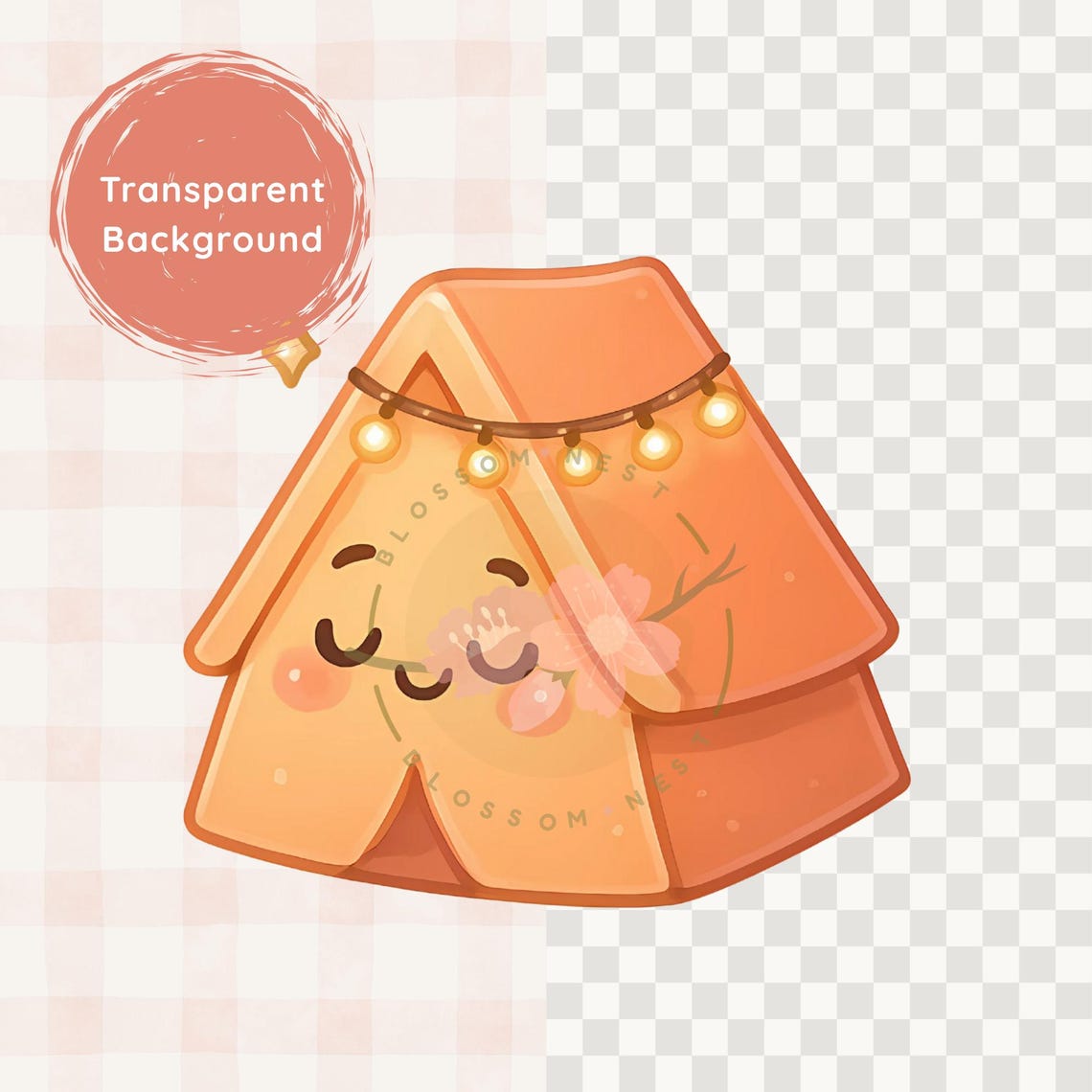Cute Kawaii Summer Camp Adventure Clipart, Camp Gear, Cute Camping ...