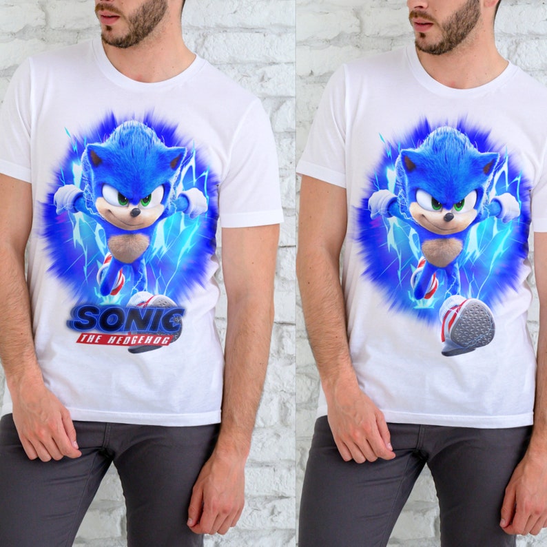Sonic the Hedgehog Png, Digital File, Instant Download, for Cricut, Tee ...