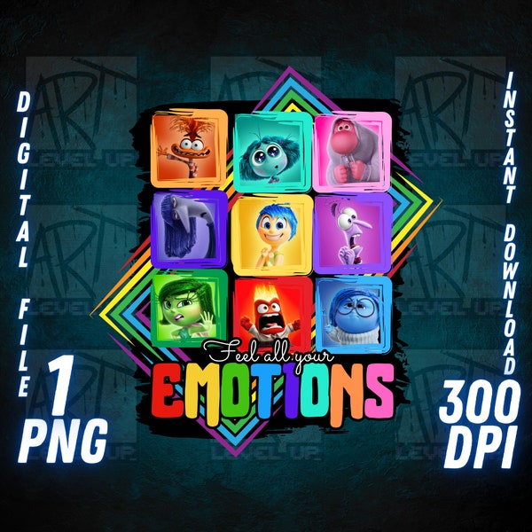 Inside Out 2 Cutouts - Etsy