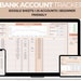 Bank Account, Spreadsheet Tracker, Google Sheets Financial Tracker ...