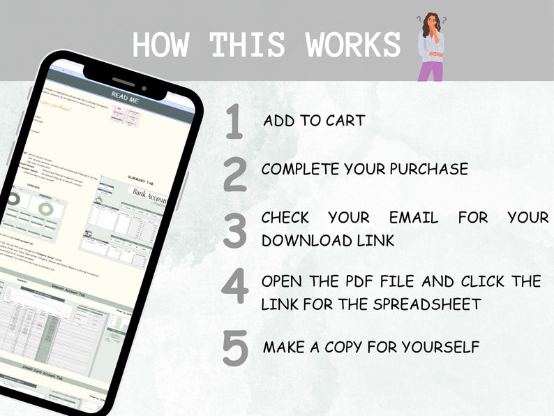 Bank Account, Google Sheets Financial Planner, Credit Card Tracker ...