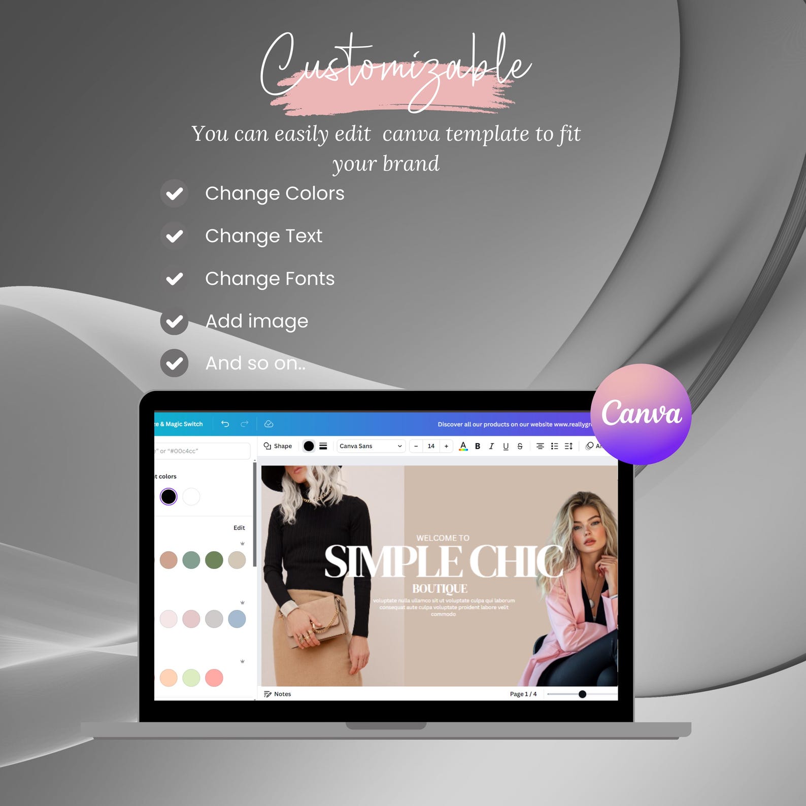 Shopify Theme - Minimalist Website Template for Boutique, Luxury ...