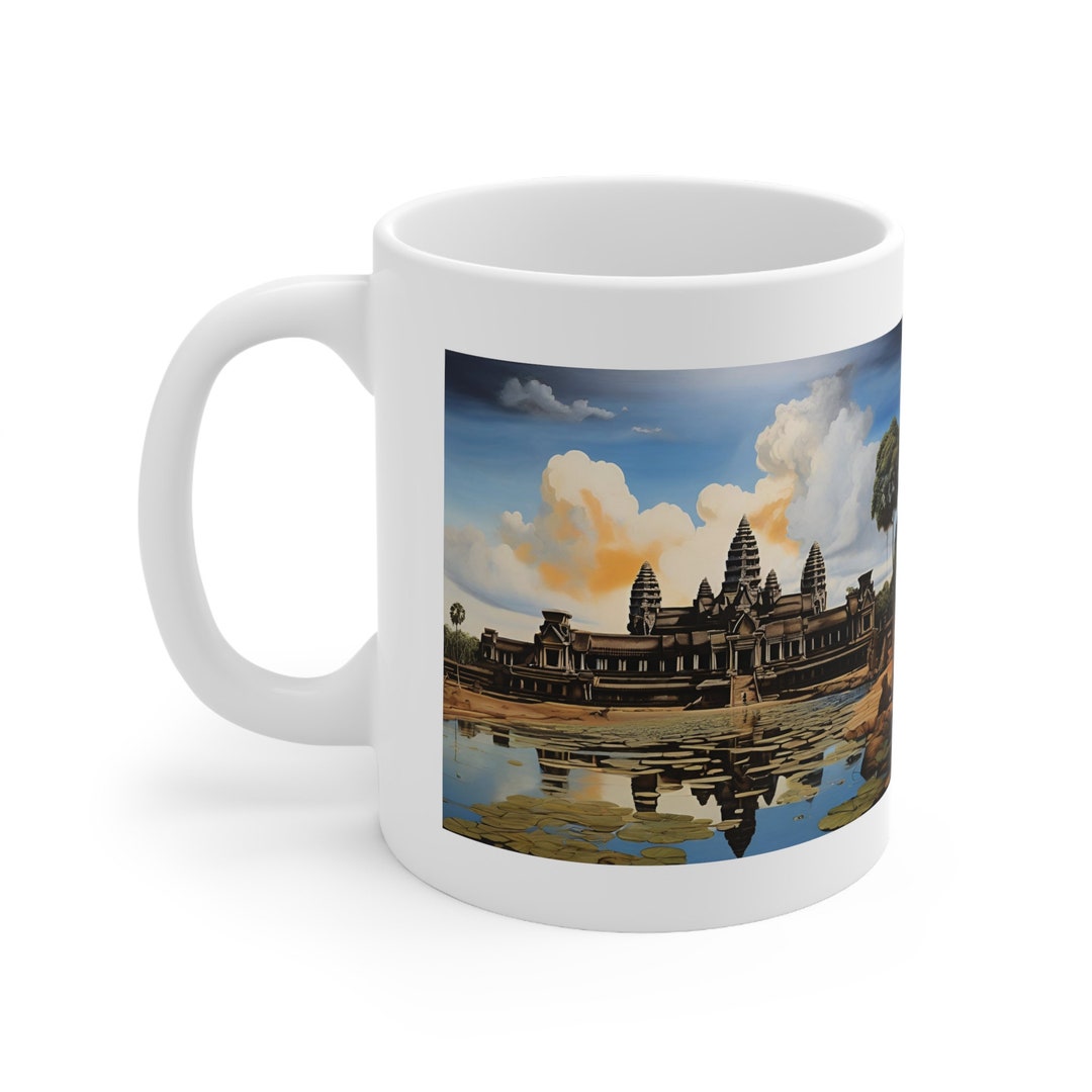 Salvador Dali Angkor Wat Ceramic Mug 11oz - Etsy
