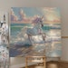 Magical Unicorn Original Art Nursery Decor Unicorn Prance Sunset Waves ...