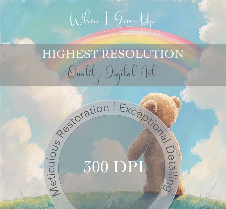 Cute Dog Poodle Poster Set for Children's Room Original Art Print ...