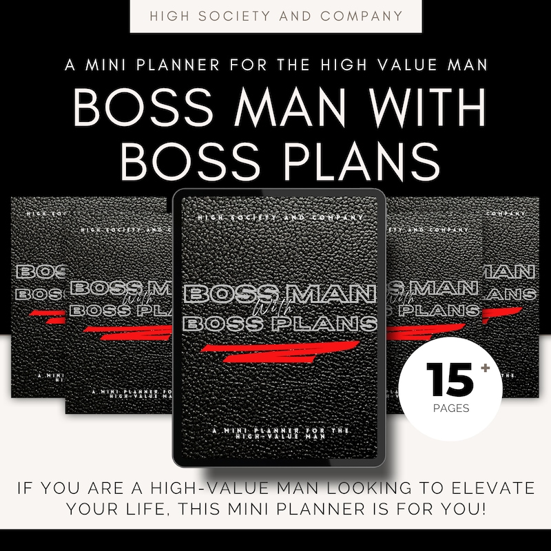Planners for Men - Etsy