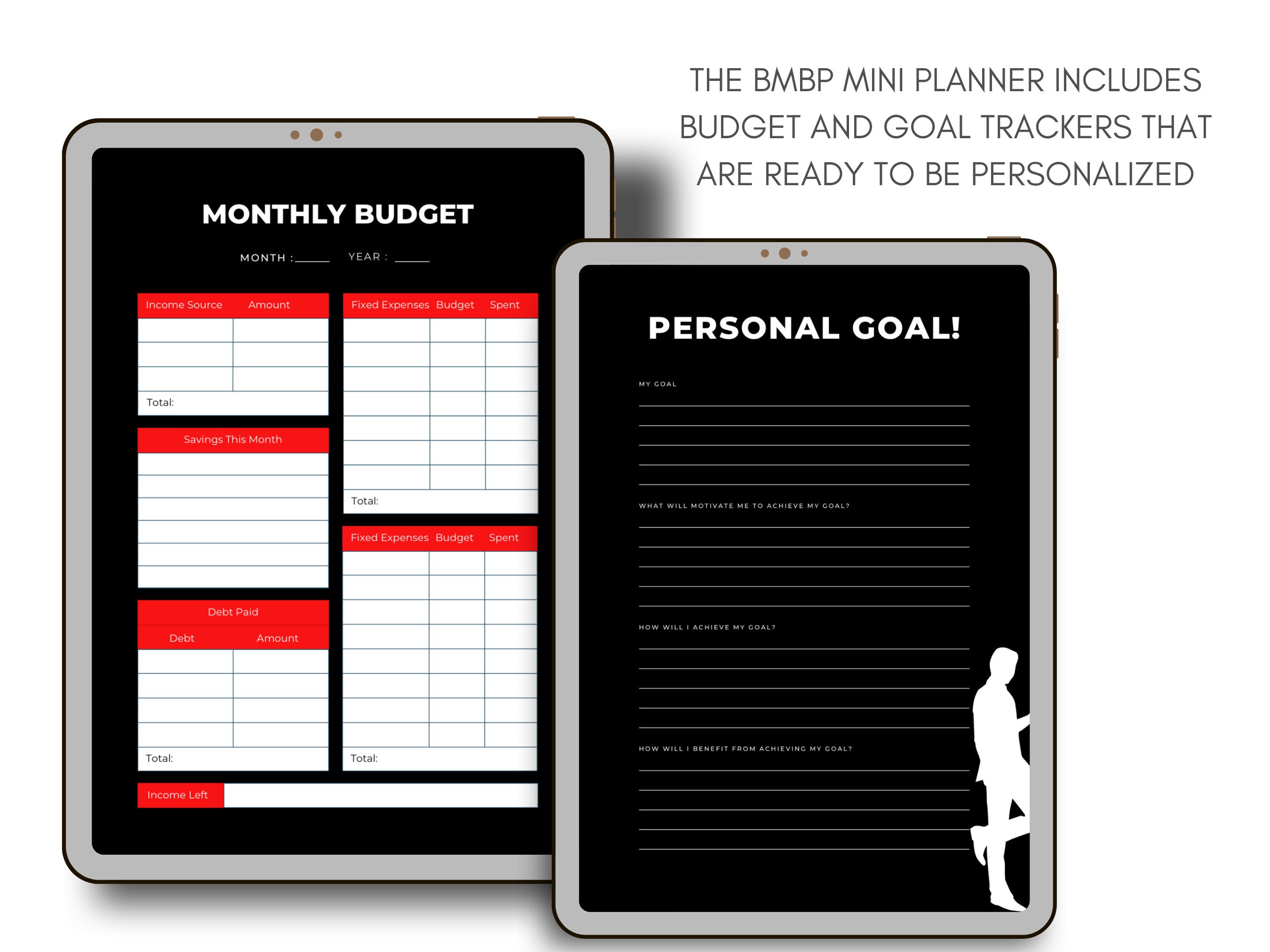 Digital Planner for High-value Men, Digital Planner, Planner for Men ...
