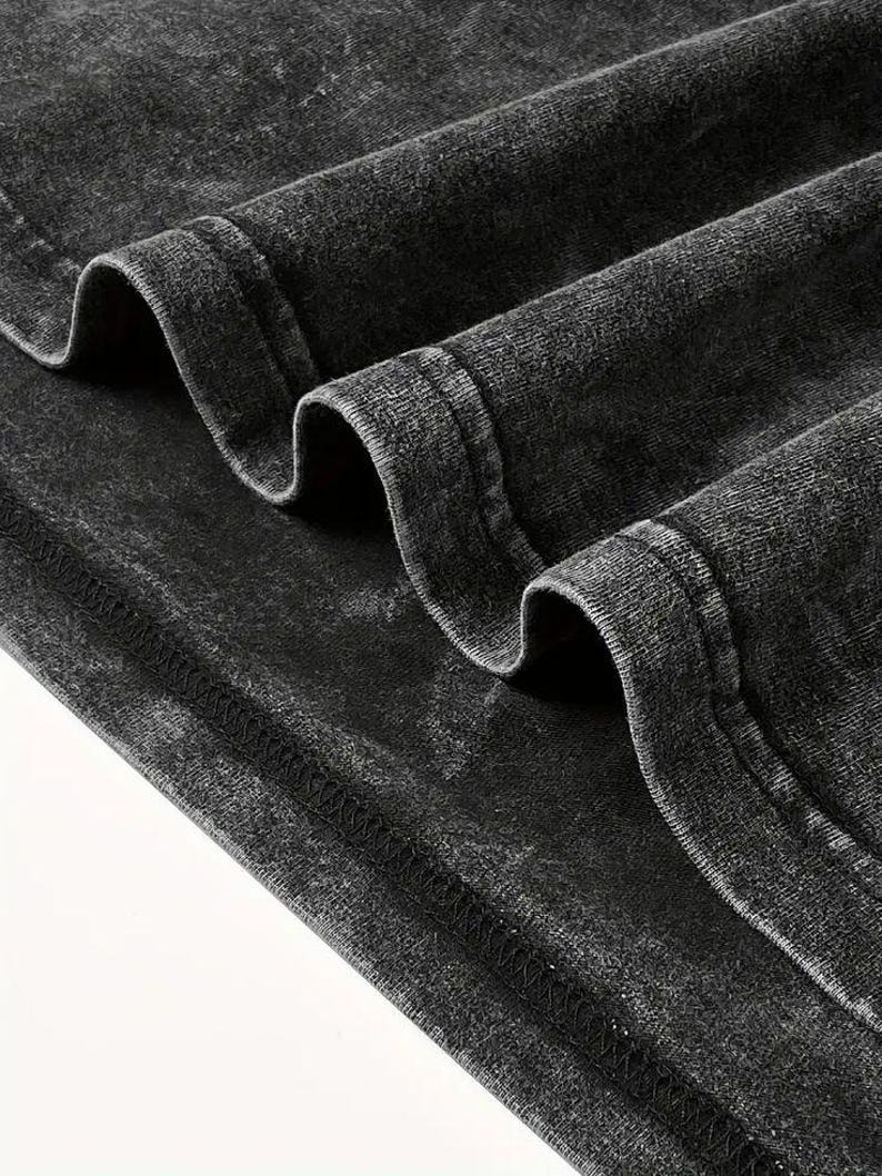 Retro Demon Sword - Anime Acid Washed Tee, Anime Shirt, Vintage Tee ...