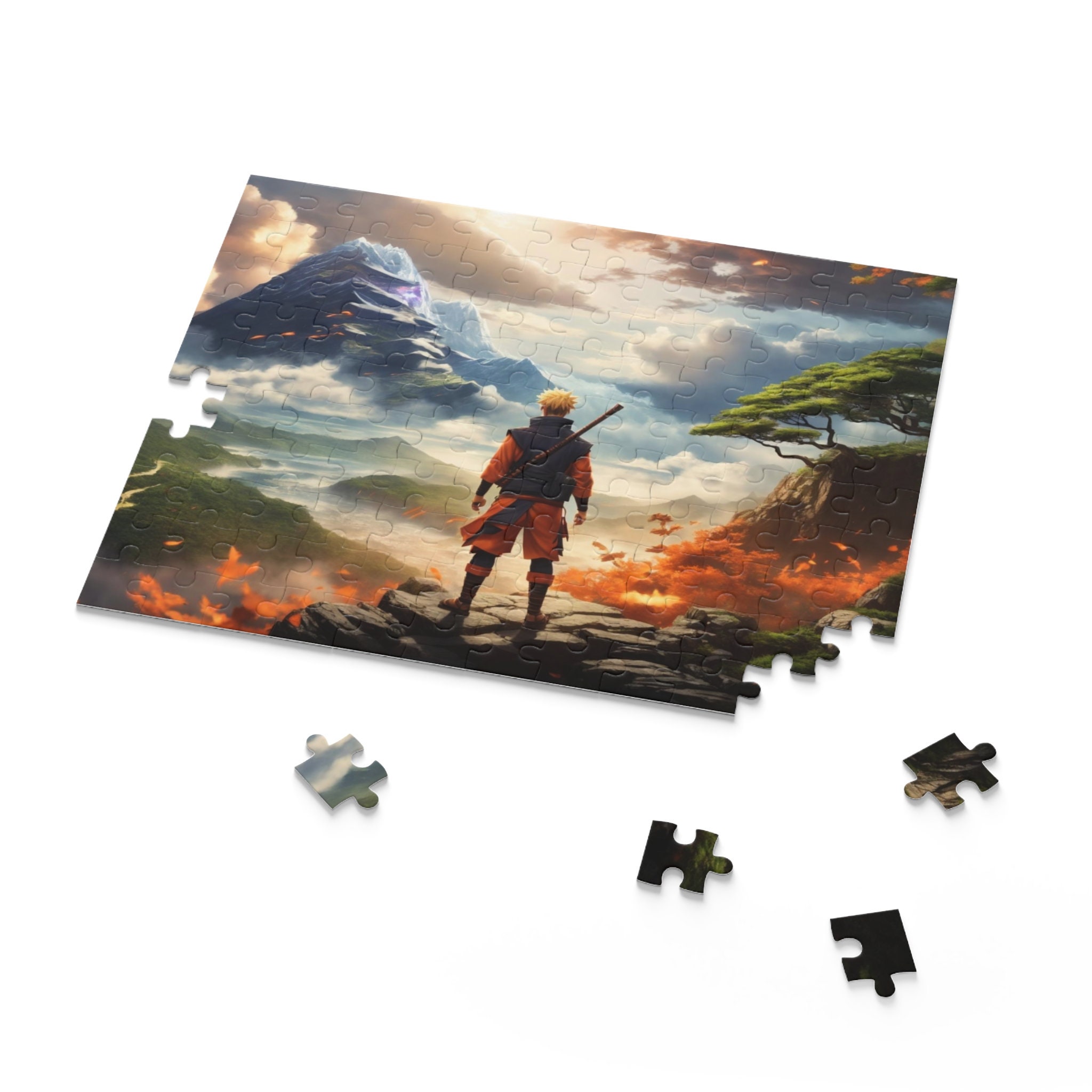 Anime Puzzle Naruto Inspired 120, 252, 500-piece - Etsy