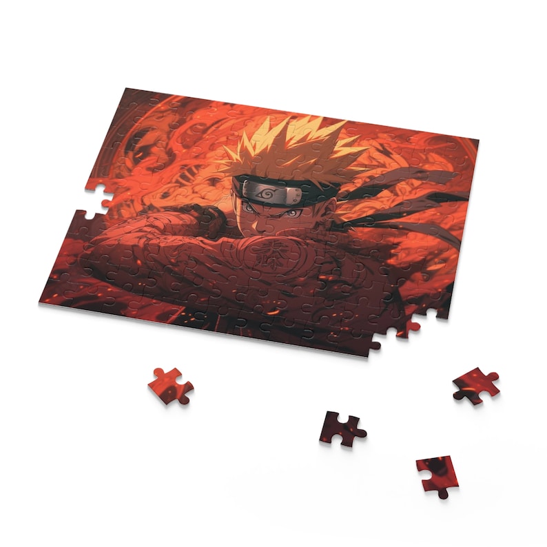 Anime Puzzle Naruto Inspired 120, 252, 500-piece - Etsy