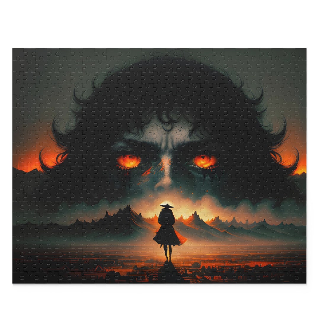 Vanishing City Puzzle. Dungeons and Dragons Fantasy Inspired 120, 252 ...