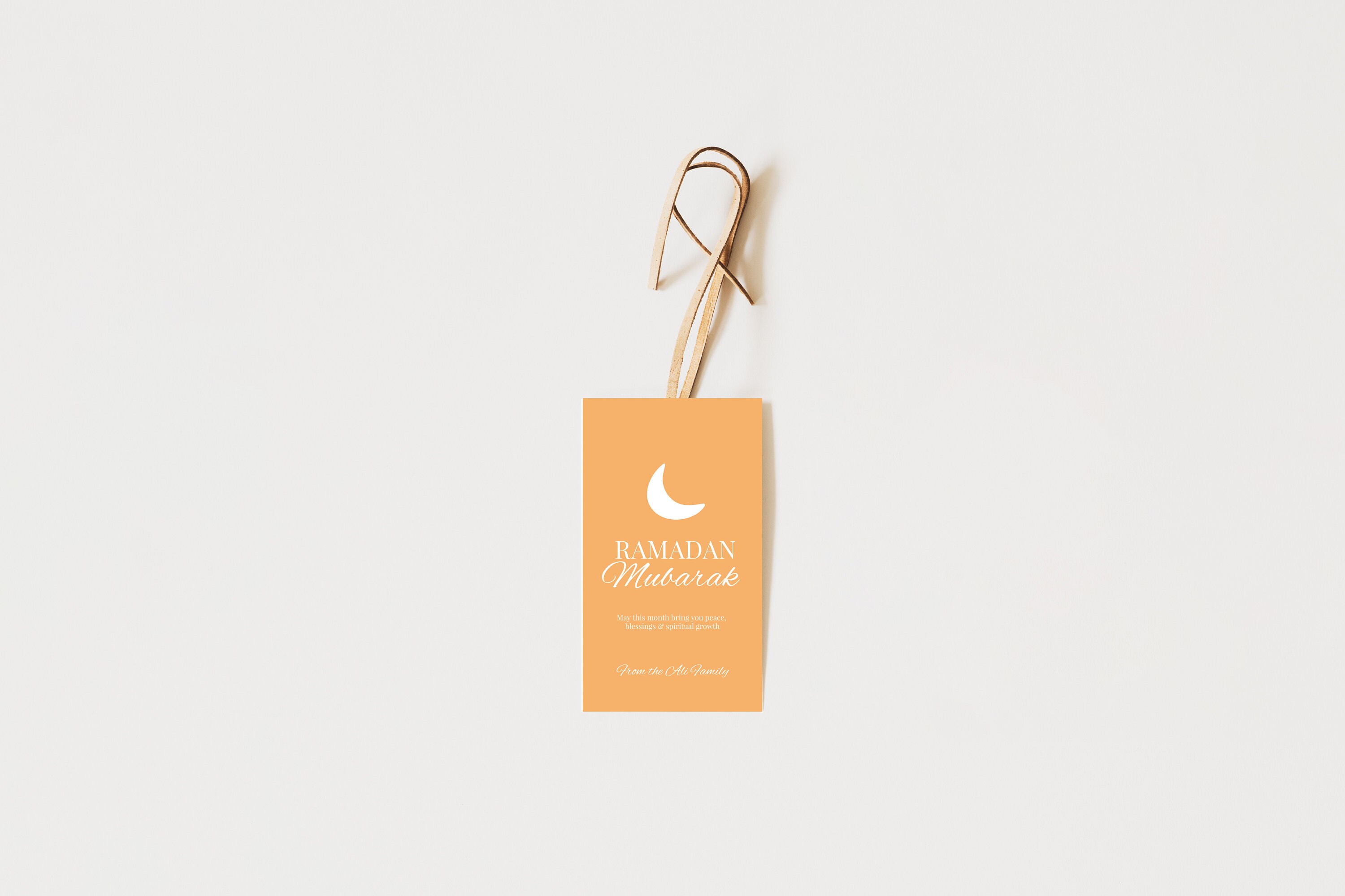 Editable Ramadan Gift Tag, Instant Download Template, Ramadan Kareem ...