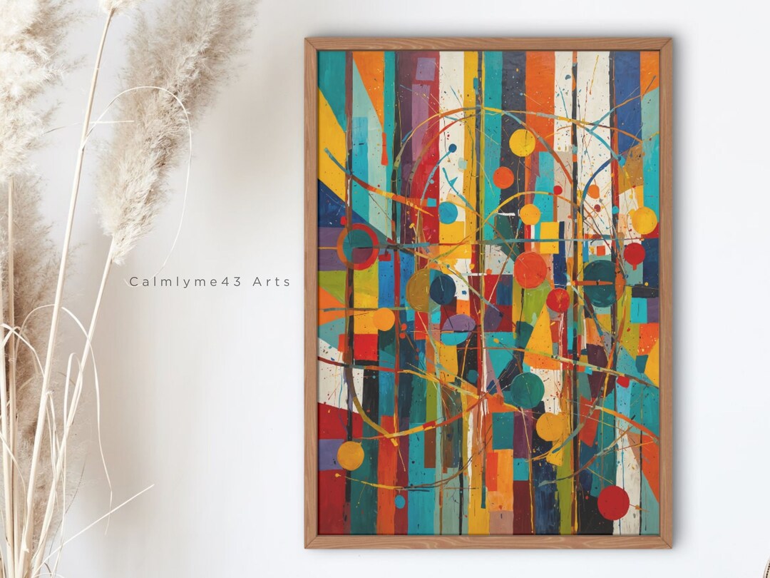 Chromatic Kaleidoscope, Digital PNG Files, Peaceful Calm Wall Art, Multiple Sizes, Perfect for ...